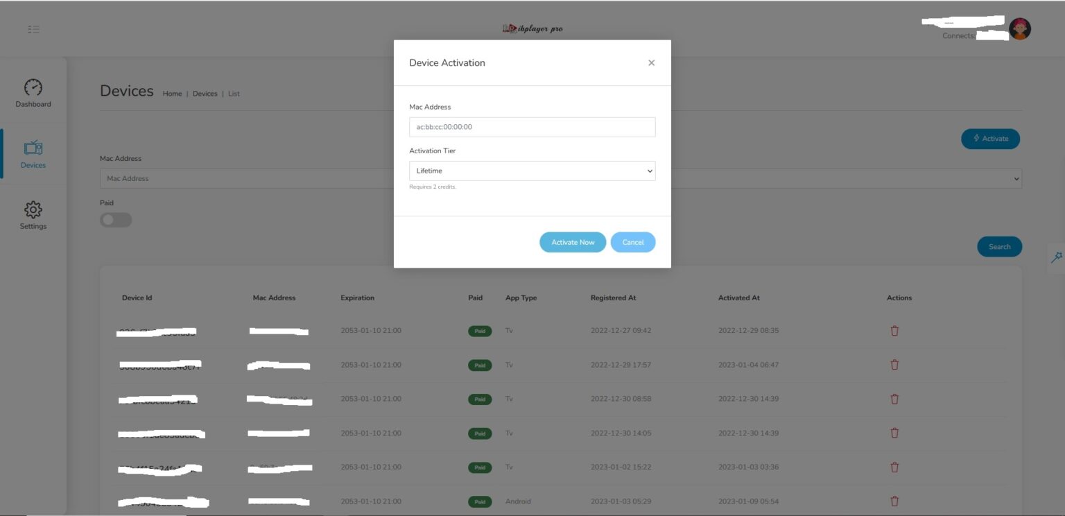 Ibo Pro Player Painel - Ibo Pro Player